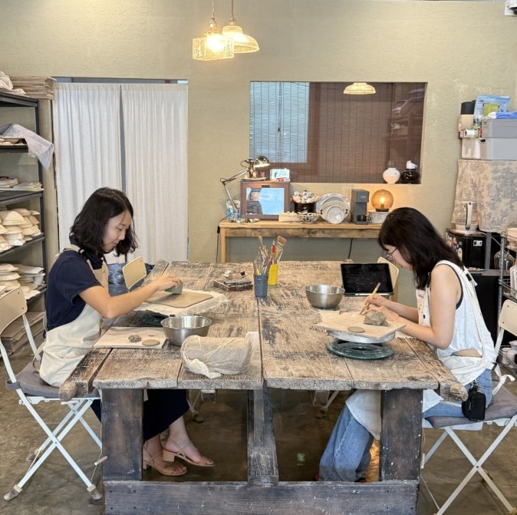 대전 실내데이트 도자기공방 린도예제작소 브런치트레이 원데이클래스 후기 : 네이버 블로그