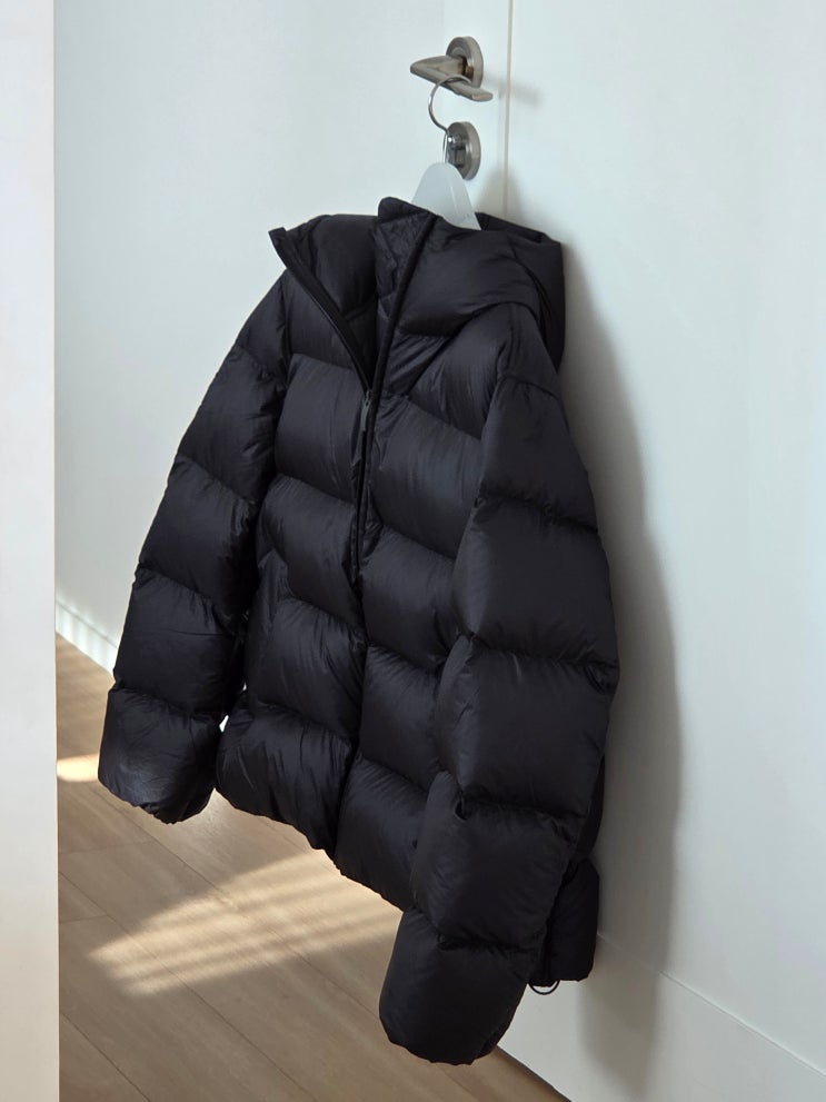 룰루레몬 페더웨이트 900 패딩, 뉴발란스 플라잉77 헤비 구스다운, 에레 ehre 니트 _ 구매 후기 : 네이버 블로그