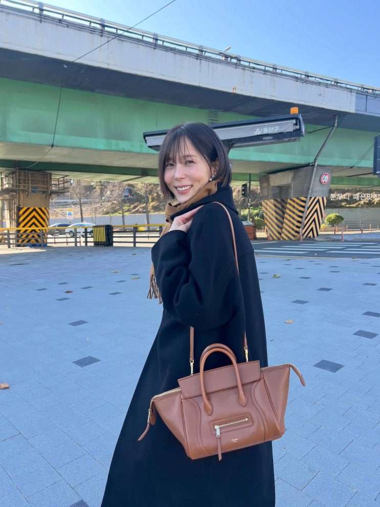 김나영 인스타그램 명품가방 셀린느 뉴 러기지백 정보 : 네이버 블로그