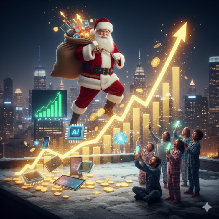 '역대 승률 79%!' 산타랠리 공식, 2025년에도 통할까? : 네이버 블로그