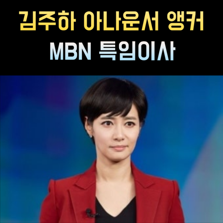 김주하 프로필 전 남편 강필구 결혼 이혼 자녀 아나운서 : 네이버 블로그