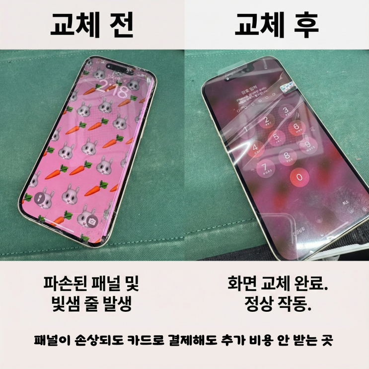 아이폰15, 15플러스 액정수리 비용, 교체 과정 및 수리비 인하소식 : 네이버 블로그