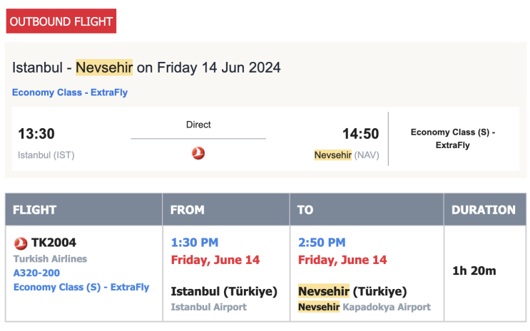 터키 (튀르키예) - 그리스 신혼여행 일기 (7) 이스탄불을 떠나 카파도키아로 - 항공권 및 카파도키아 숙소 추천 : 네이버 블로그