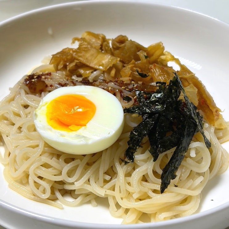 밀가루 끊기 글루텐프리 쌀로 만든 현미국수로 간장국수 만들기 : 네이버 블로그