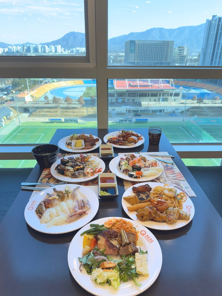 미사 초밥 회식 장소 추천! 쿠우쿠우 하남미사점 310석 규모 대형 맛집 : 네이버 블로그