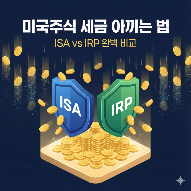 미국주식 세금 아끼는 법: 배당소득세 15.4% 아끼고 건보료 피하는 ISA·IRP 조합 : 네이버 블로그