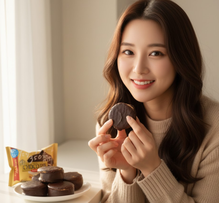 세븐일레븐 생초코파이 생크림 일본 디저트 드디어 상륙~~ : 네이버 블로그