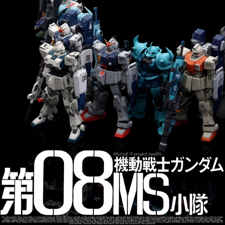 [ARchivE 9 project Xll TARGET IN SIGHT] 08MS TEAM RX-79[G] EZ-8 ...