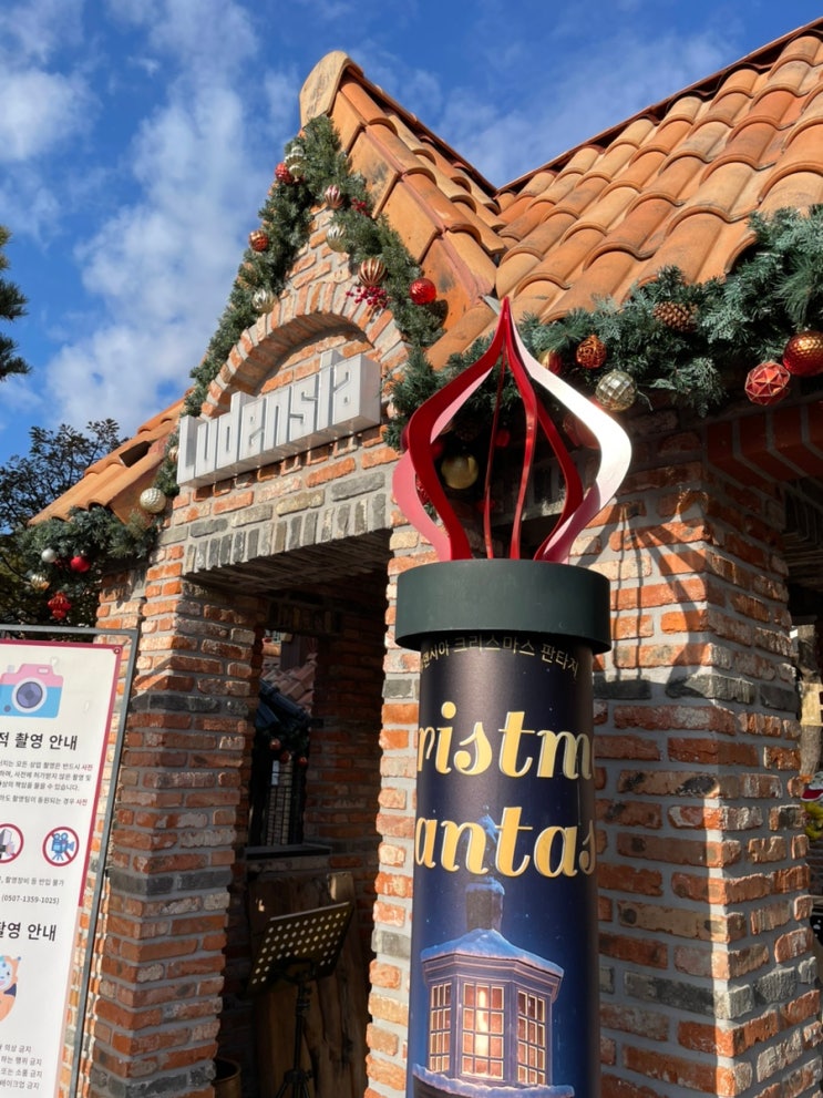 여주 루덴시아 크리스마스 테마파크 두 아이와 함께 다녀온 솔직 후기(유모차 비추) : 네이버 블로그