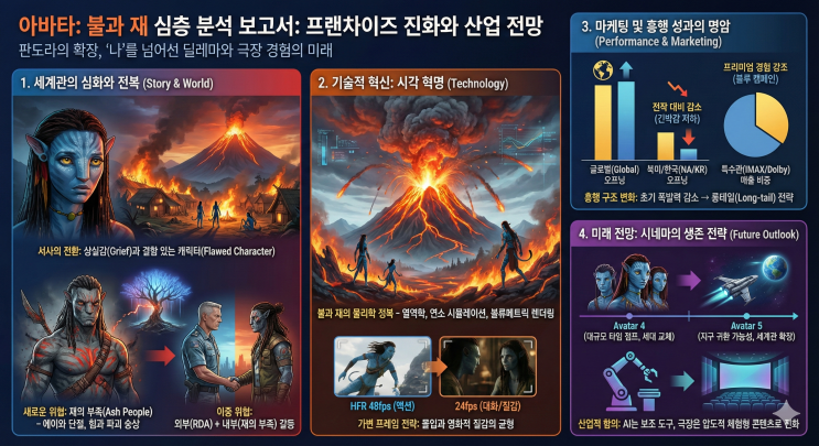 아바타: 불과 재(Avatar: Fire and Ash) 개봉에 따른 프랜차이즈 심층 분석 : 네이버 블로그