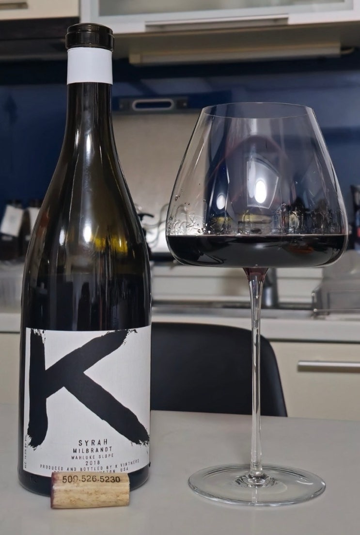 케이 빈트너스 밀브란트 쉬라 2018 (K vintners Milbrandt Syrah 2018) : 네이버 블로그
