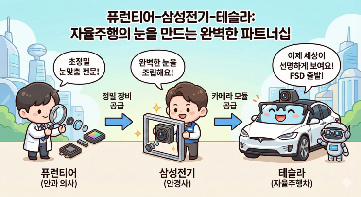 [주식 분석] 퓨런티어: 자율주행의 천리안 , 삼성전기-테슬라 동맹의 핵심 수혜주 : 네이버 블로그