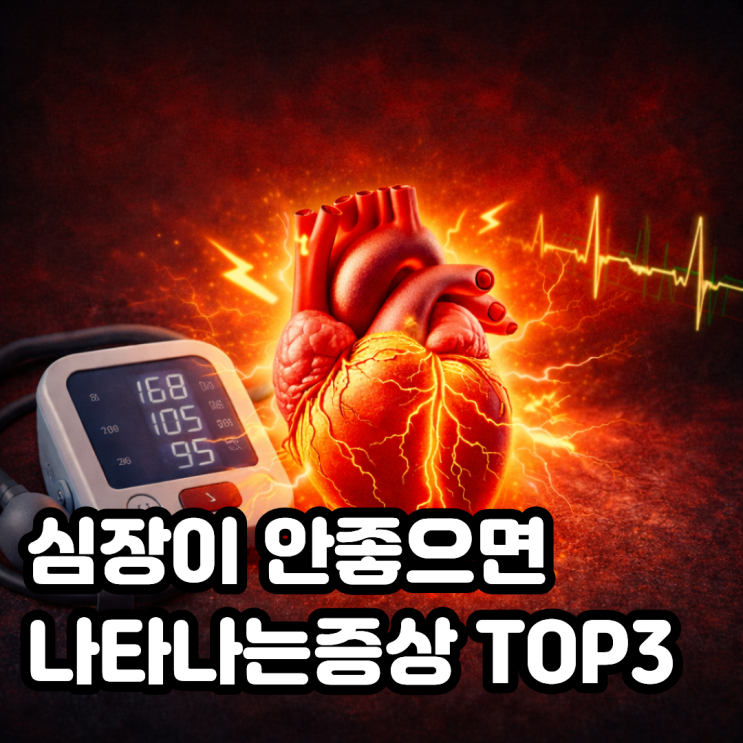 심장이안좋으면나타나는증상 TOP3, 이 신호부터 와요 : 네이버 블로그