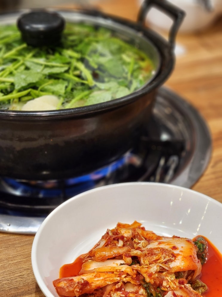잠실역 맛집 추천 등촌샤브칼국수 방이본점 가성비 좋은 코스 한상 : 네이버 블로그
