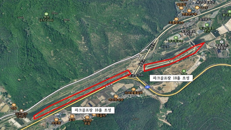 경주시, 동궁원 인근에 36홀 파크골프장 조성 : 네이버 블로그