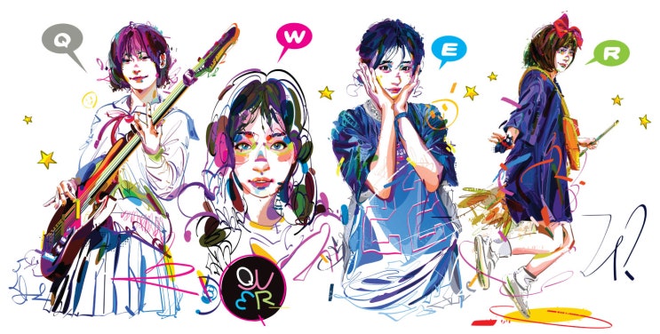 QWER 캐릭터, 그림 - 어도비 프레스코 Adobe Fresco 드로잉(1000DAY) : 네이버 블로그