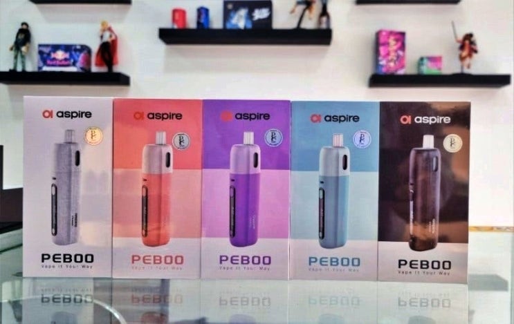 기장전자담배 끝판왕 등장! 아스파이어 페보(PEBOO) : 네이버 블로그