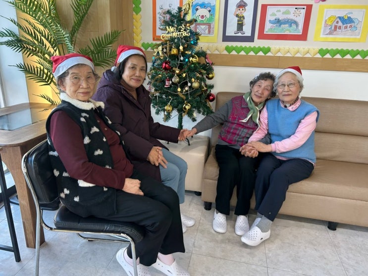 [케어링 주간보호센터 부산 수영점] 메리 크리스마스!! : 네이버 블로그