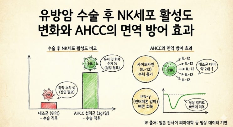 유방암 수술 후 회복 및 재발 방지를 위한 면역력 골든타임 : 네이버 블로그