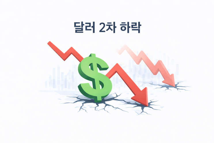 달러 2차 하락,한국 뉴스들이 말해주는 신호는 뭘까 : 네이버 블로그