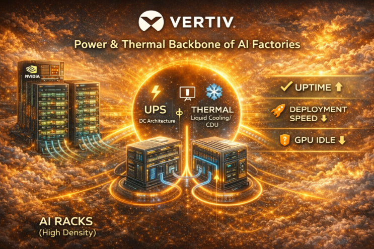 Vertiv - AI 공장의 전기와 열 병목을 파는 회사 : 네이버 블로그