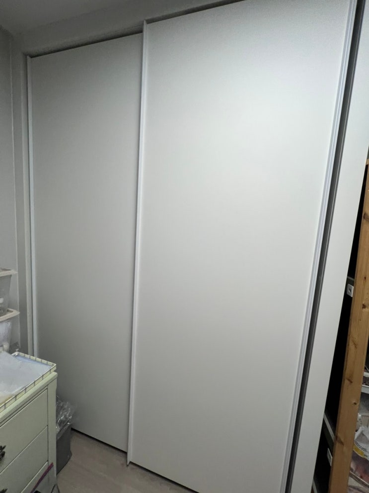 [보루네오 붙박이장] 내돈내산 후기 (작은방에 딱맞춤 ㅎ) : 네이버 블로그