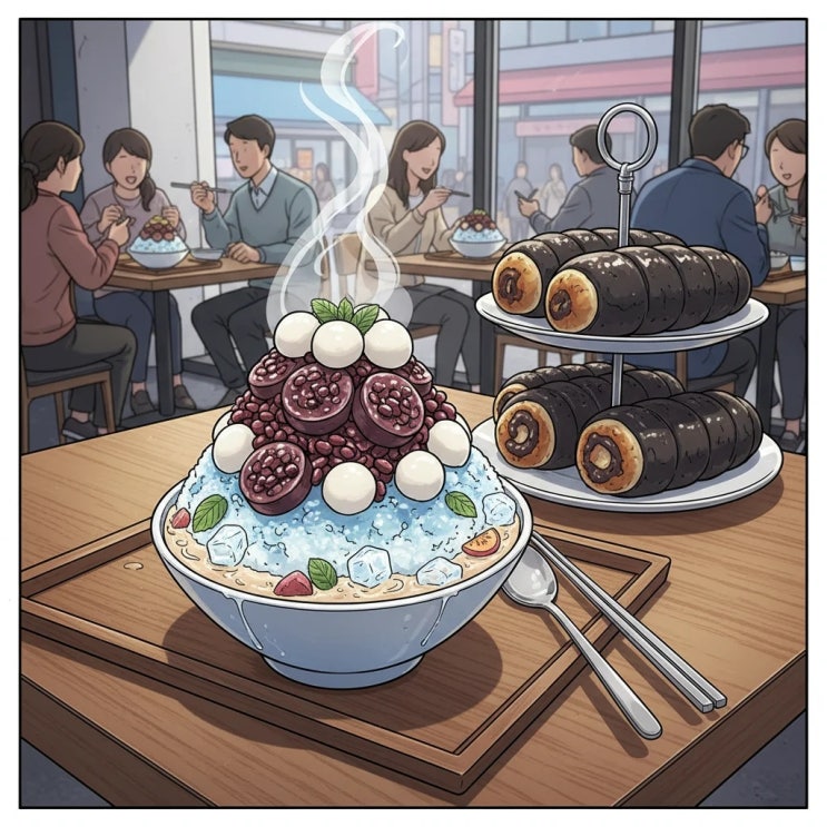 천안 병천순대거리 숨은 카페.. 냉순대국밥과 순대빵 후기 : 네이버 블로그