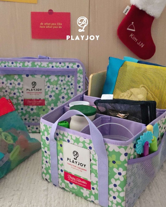 무너지지 않는 탄탄함, 플레이조이 트레블 폴딩 바스켓 하나로 여행 정리 끝내기 : 네이버 블로그