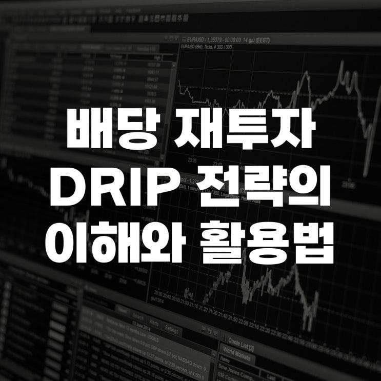 배당 재투자 DRIP 전략의 이해와 활용법 : 네이버 블로그