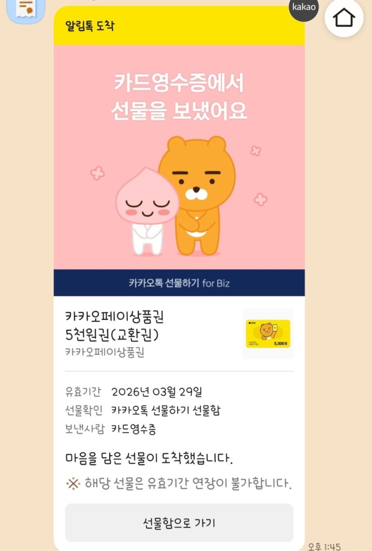 [카카오톡] 카드영수증 가입하고 카카오페이 5천 💰(즉시지급) : 네이버 블로그