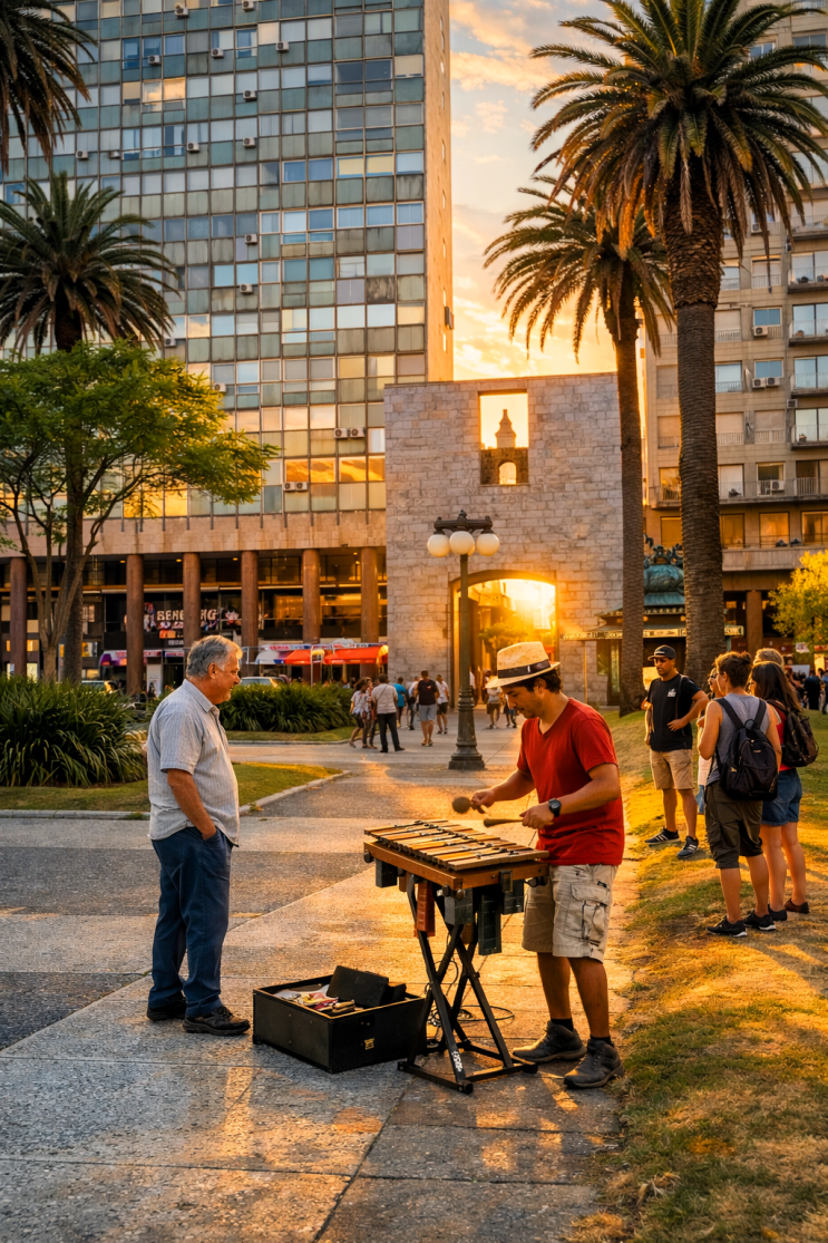 Una fiesta de luz, música de la calle — El xilófono de Nacho Ignacio ...
