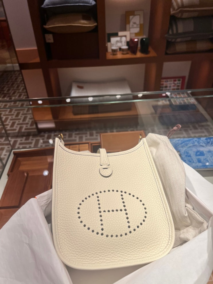 ️구매대행! 에르메스 에블린 미니 크림색 1개가능 : 네이버 블로그