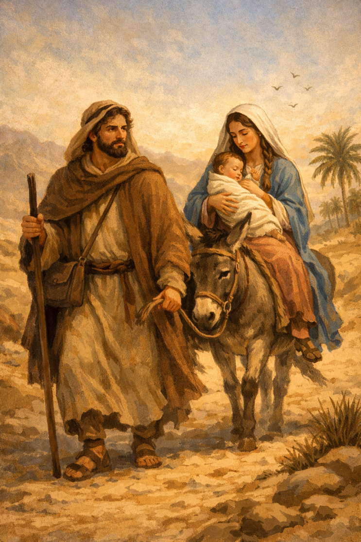 [나의 묵상] 마태오 복음 2장 13 - 15, 19-23절 | 아기와 그 어머니를 데리고 이집트로 피신하여라 - 순종(順從)의 ...