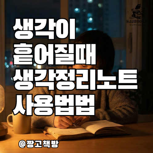 생각이 흩어질 때 필요한 단 하나의 노트, 생각 정리 노트 사용법 : 네이버 블로그