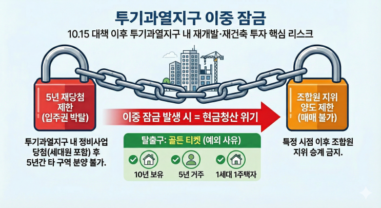 투기과열지구 5년 재당첨 제한과 조합원지위양도 제한의 이중고, 그 해법은? : 네이버 블로그