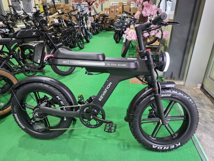 전기자전거매장 추천 이지베이션 레드존 바이시클스토리지 BS슬릭 엣지 시승기 : 네이버 블로그