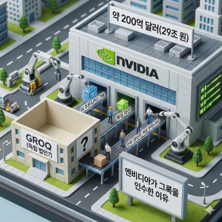 엔비디아가 그록을 인수한 이유 : 네이버 블로그