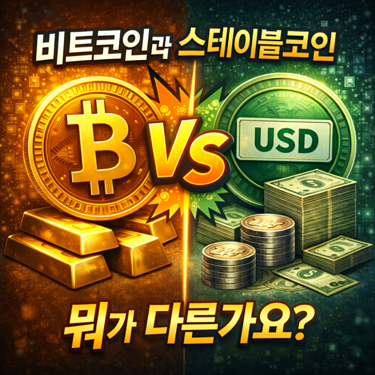 비트코인과 스테이블코인, 뭐가 다른가요? : 네이버 블로그
