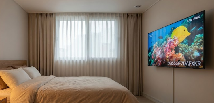 KQ55QF7DAFXKR 55인치 가격 대비 화질 체감 기록 : 네이버 블로그