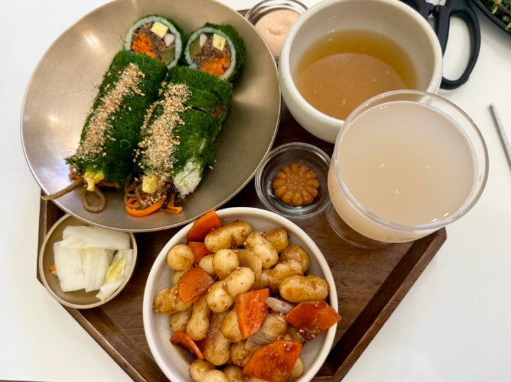 색다른 메뉴 불고기감태김밥 맛 볼 수 있는곳 소소숲 : 네이버 블로그