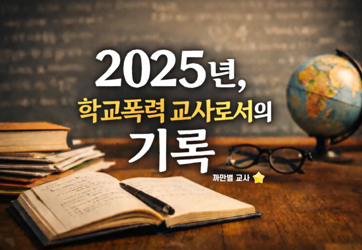 2025년, 학교폭력 교사로서의 기록 : 네이버 블로그
