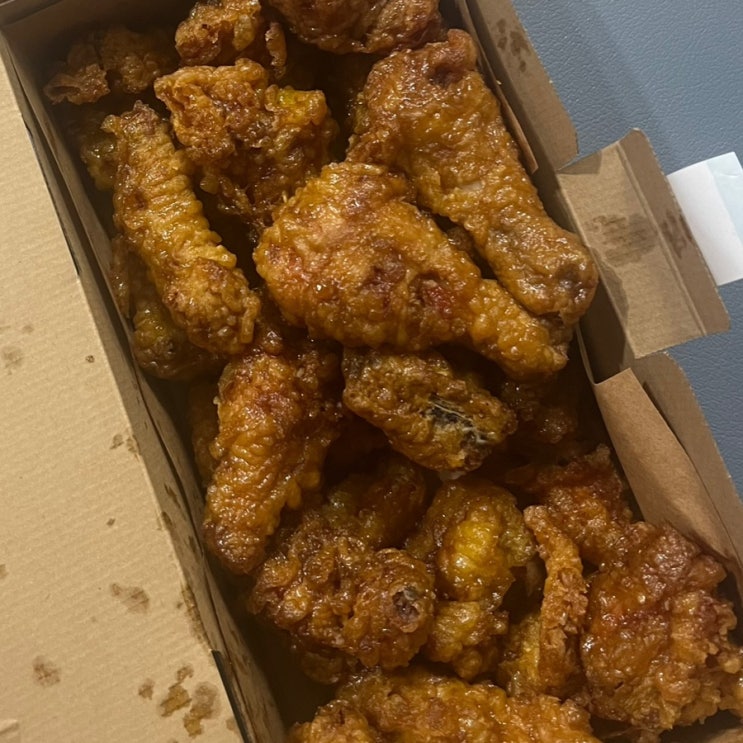 교촌 주문해놓고 시간맞춰서 픽업왔는데 토스 크리스마스 선물보내기 이벤트 종료..? 내돈내산 교촌치킨.. : 네이버 블로그