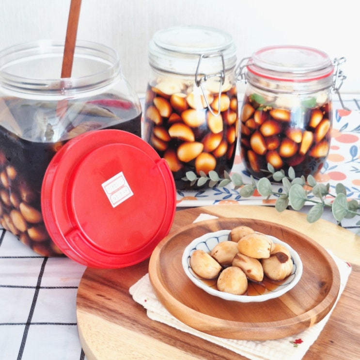 깐마늘장아찌 담그는법 백종원 마늘장아찌 만들기 비율 : 네이버 블로그