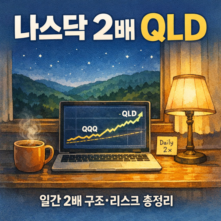 QLD ETF 총정리: QLD 뜻부터 주가·나스닥100 2배 구조까지(2025~2026) : 네이버 블로그