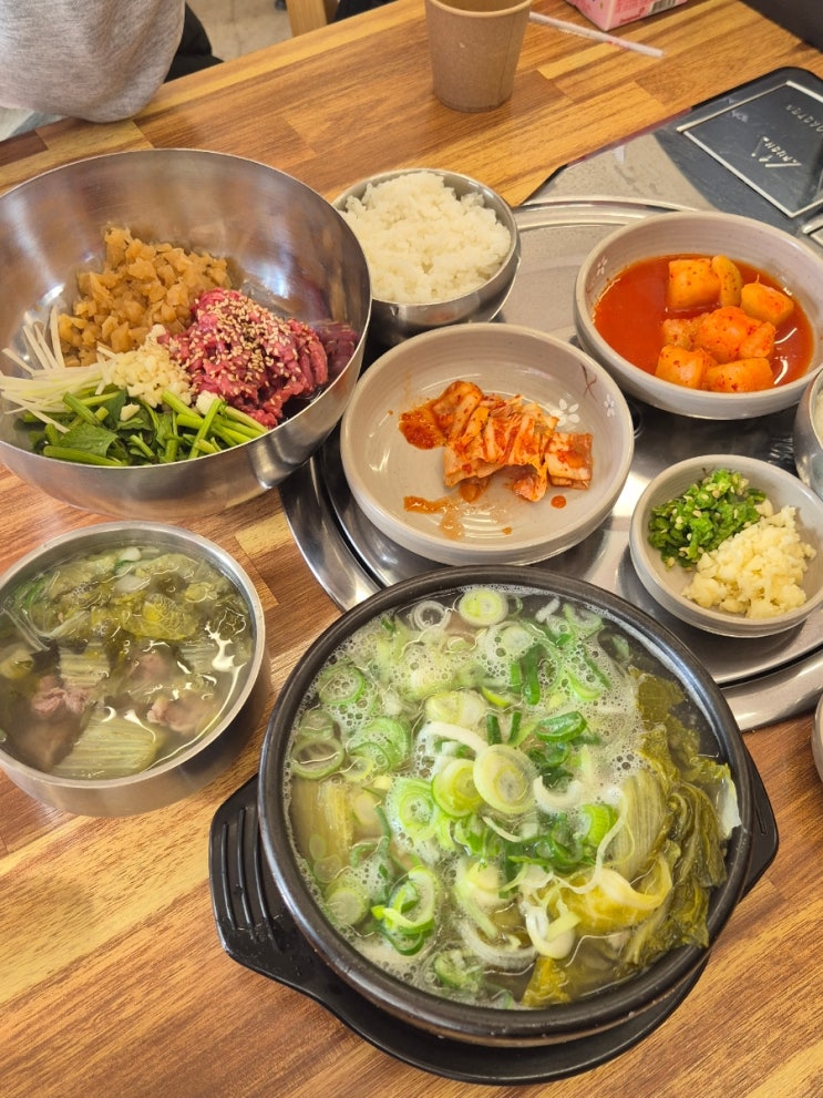 맑은 국물의 해장국 홍대입구역 국밥 점심 맛집 두루미해장집 : 네이버 블로그