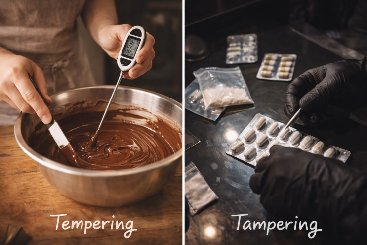 템퍼링 뜻 tempering tampering은 완전 달라요 : 네이버 블로그