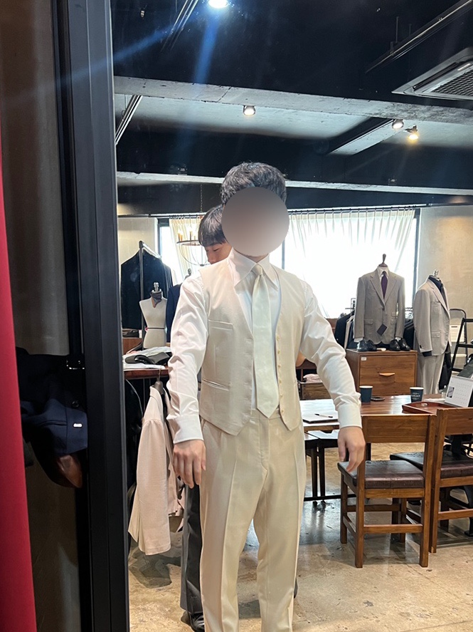 대구신랑예복 살로토 웨딩촬영복 대여 첫착장 아이보리컬러 : 네이버 블로그