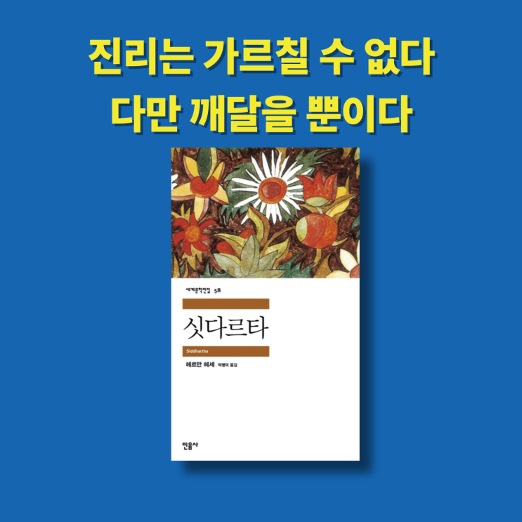 싯다르타 책 줄거리, 헤르만헤세 지음 문학추천도서 : 네이버 블로그