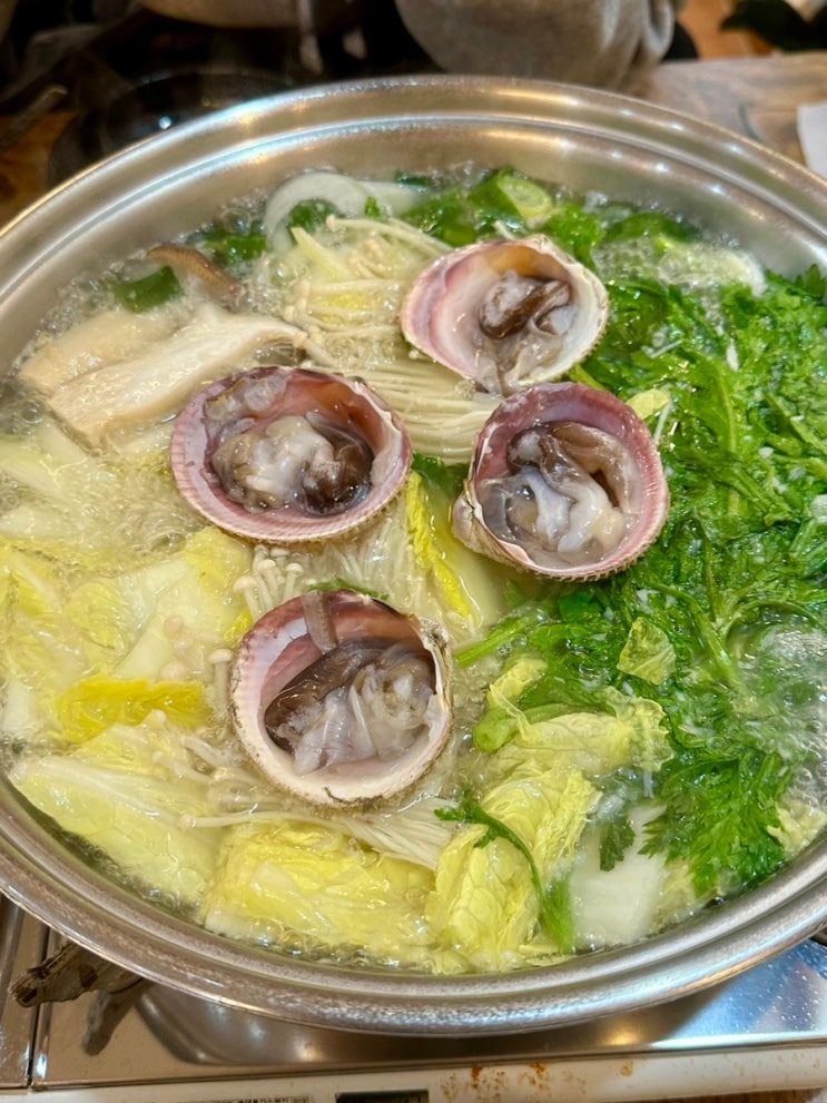 소래포구 새조개 맛집 추천 ｜새조개 샤브샤브 솔직 후기 🐚 : 네이버 블로그