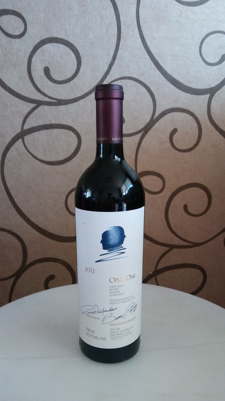 Opus one 2012 - 미국 와인 : 네이버 블로그